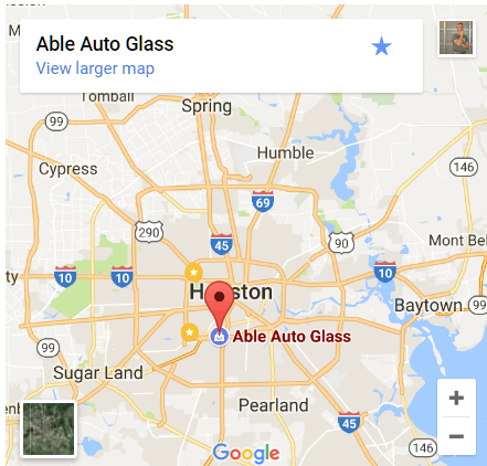 AbleAutoGlass of Houston Repairs/Replaces Auto Glass @Houston@288/610-NRG